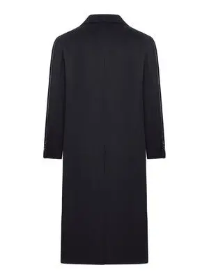 Kiton Double Breasted Cashmere Coat