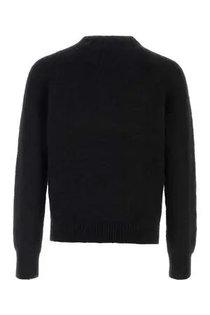 Dries Van Noten Alpaca Blend Melbourne Sweater - Black