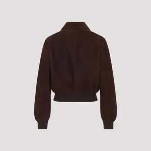TOM FORD Lamb Suede Bomber Jacket