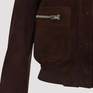 TOM FORD Lamb Suede Bomber Jacket