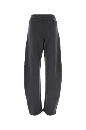 Attico Dark Grey Cotton Joggers