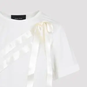 Simone Rocha Bow Sash Easy T-shirt