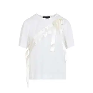 Simone Rocha Bow Sash Easy T-shirt