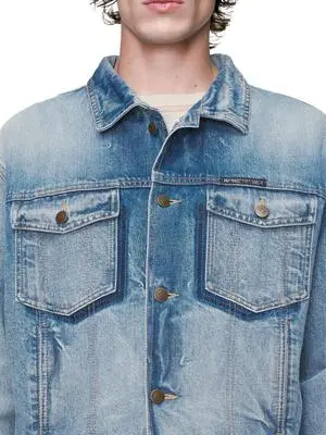 MAISON MARGIELA Cotton Denim Caban