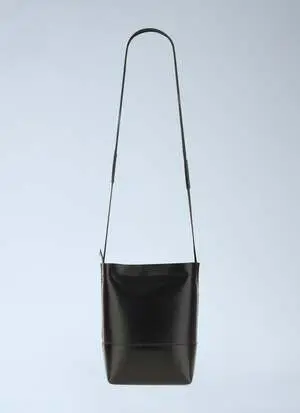Marni Shoelace Strap Cross Body Bag - Black