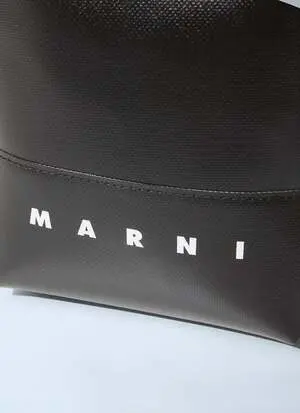 Marni Shoelace Strap Cross Body Bag - Black