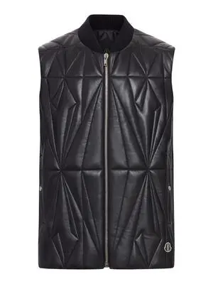 Moncler Rick Owens Geocamo Padded Vest - Black