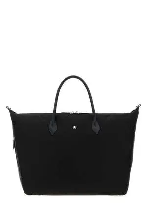 Montblanc Canvas Weekender 43 Travel Bag - Black