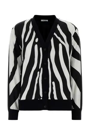 FERRAGAMO Viscose Cardigan - Black