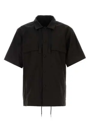 Sacai Poplin Oversize Shirt - Black