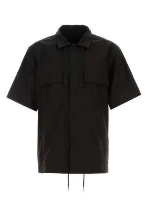 Sacai Poplin Oversize Shirt - Black