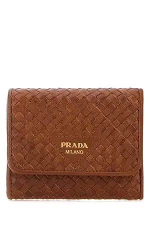 Prada Caramel Leather Wallet - Brown