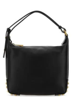 TOD'S Leather Shoulder Bag - Black