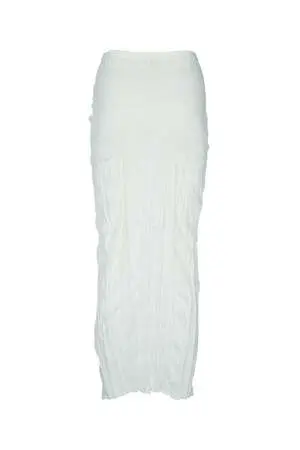 TOTEME Crinkled Knit Skirt - Multicolor