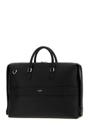 Dolce & Gabbana Leather Vittoria Briefcase