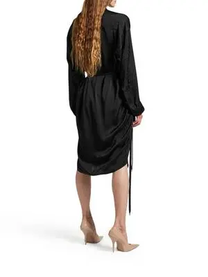 Balenciaga Cocoon Wrap Dress