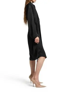 Balenciaga Cocoon Wrap Dress