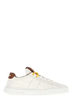 Miu Miu Leather Sneakers - White