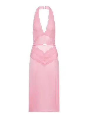 Gucci Silk Satin Dress - Pink