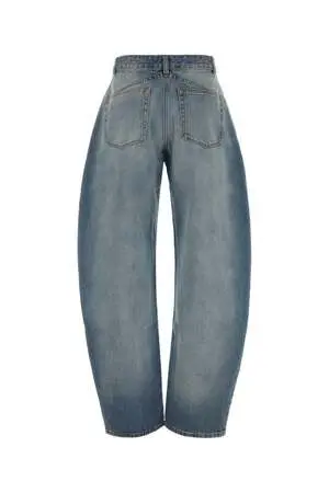 Alaïa Denim Wide-leg Jeans