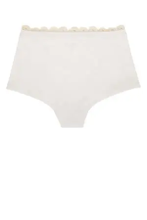Magda Butrym Pf25 Shorts 01 White