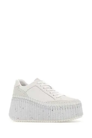 Chloé Leather Nama Sneakers