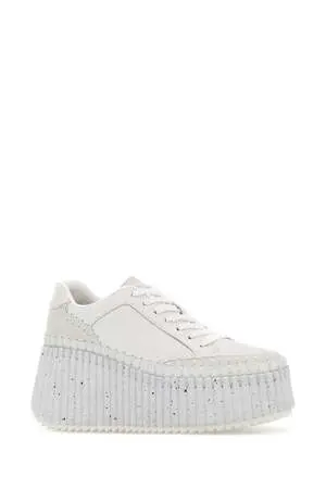 Chloé Leather Nama Sneakers