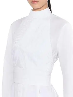Alaïa Cotton Poplin Wallet Dress