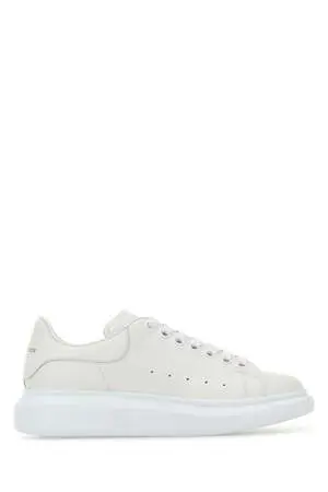 Alexander McQueen Leather Sneakers - White