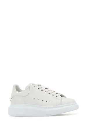Alexander McQueen Leather Sneakers - White