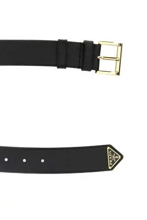 Prada Leather Belt - Black