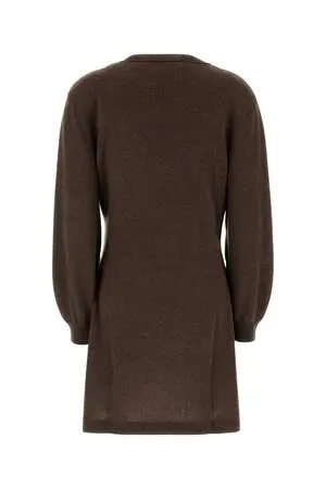 LISA YANG Cashmere Abrielle Sweater Dress - Brown