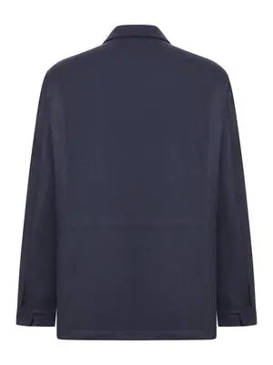 Kiton Multi-pocket Cashmere Field Jacket