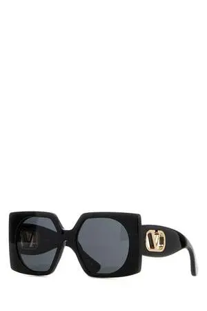 Valentino Garavani Acetate Sunglasses - Black