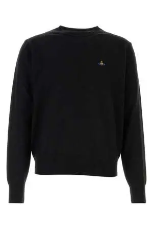 VIVIENNE WESTWOOD Cotton Blend Alex Sweater - Black