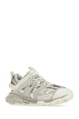 Balenciaga Synthetic Leather And Fabric Sneakers - Gray