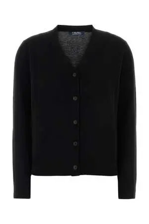 MAX MARA S Maxmara Women Black Wool Ribes Cardigan