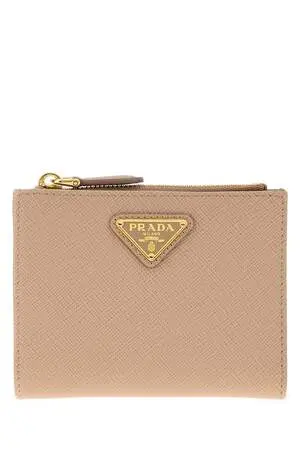 Prada Powder Leather Wallet - Pink
