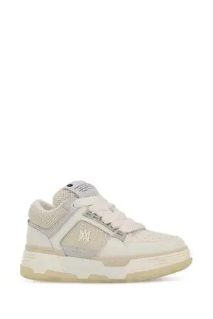 Amiri Two-tone Leather And Mesh Ma-1 Sneakers - Multicolor