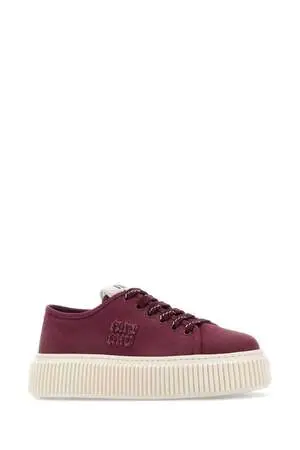 Miu Miu Canvas Sneakers