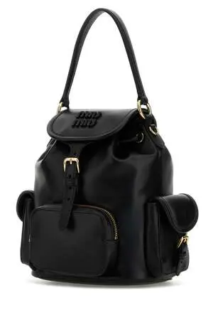 Miu Miu Leather Backpack