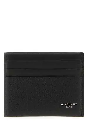 Givenchy Leather Card Holder - Black