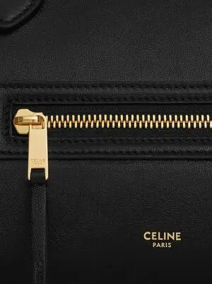 Celine Medium Luggage Bag In Soft Glossy Lambskin
