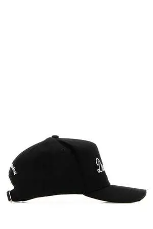 Dsquared2 Cotton Baseball Cap - Black