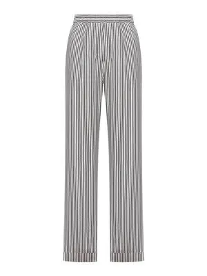 TOM FORD Striped Silk Trousers - Multicolor