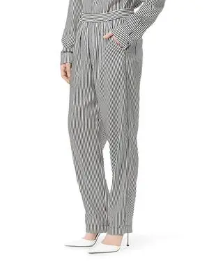 TOM FORD Striped Silk Trousers
