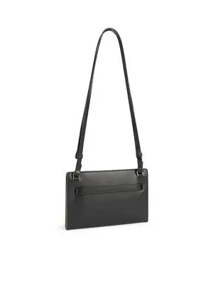 TOTEME Leather Shoulder Bag With Belt