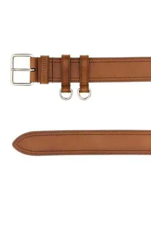 Miu Miu Caramel Leather Belt