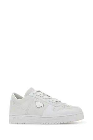 Prada Leather Downtown Sneakers