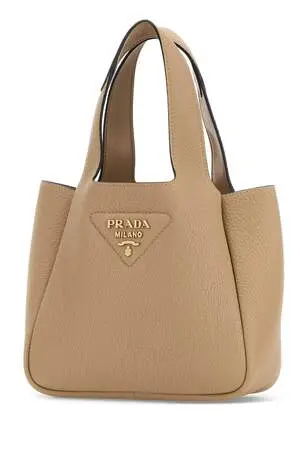 Prada Leather Handbag - Brown